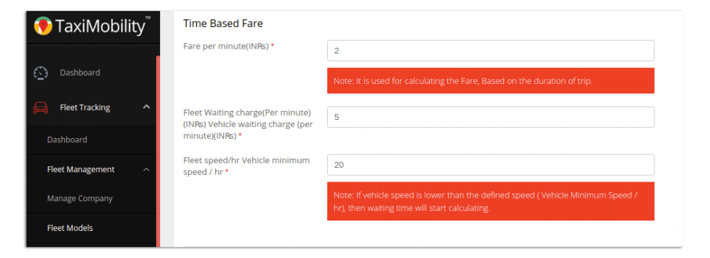 How to set up ride fares for your taxi business with TaxiMobility?